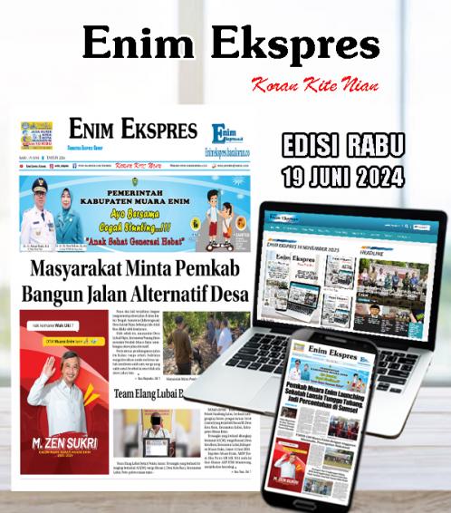 Enim Ekspres 19 Juni 2024