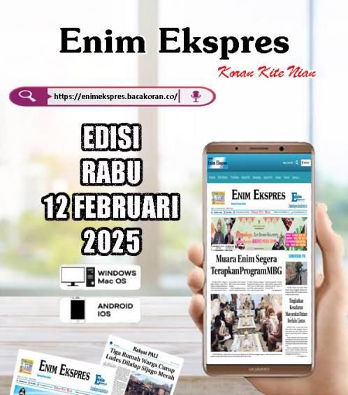 Enim Ekspres 12 Februari 2025
