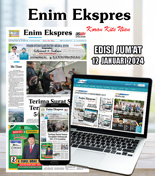 Enim Ekspres 12 Januari 2024