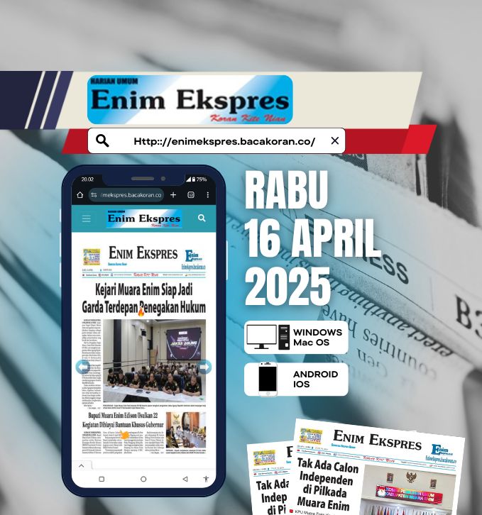 Enim Ekspres 16 April 2025